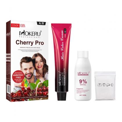 Wholesale Professional hair dye cherry natural extract Ammonia-Free ...